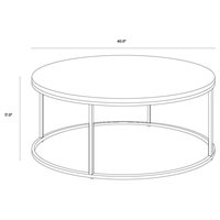 Enya Coffee Table - Contemporary - Coffee Tables - by Sunpan Modern ...