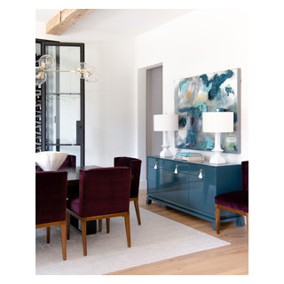 Warm & Sophisticated in Dallas - Transitional - Dining Room - Dallas ...