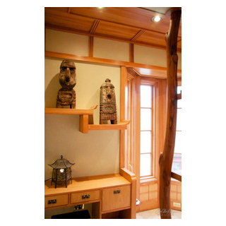 Japanese Reading Room - Asian - Chicago - by MGLM Architects | Houzz