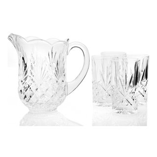 Dublin Pitcher and Highball 5 Piece Set - Traditional - Pitchers - by ...