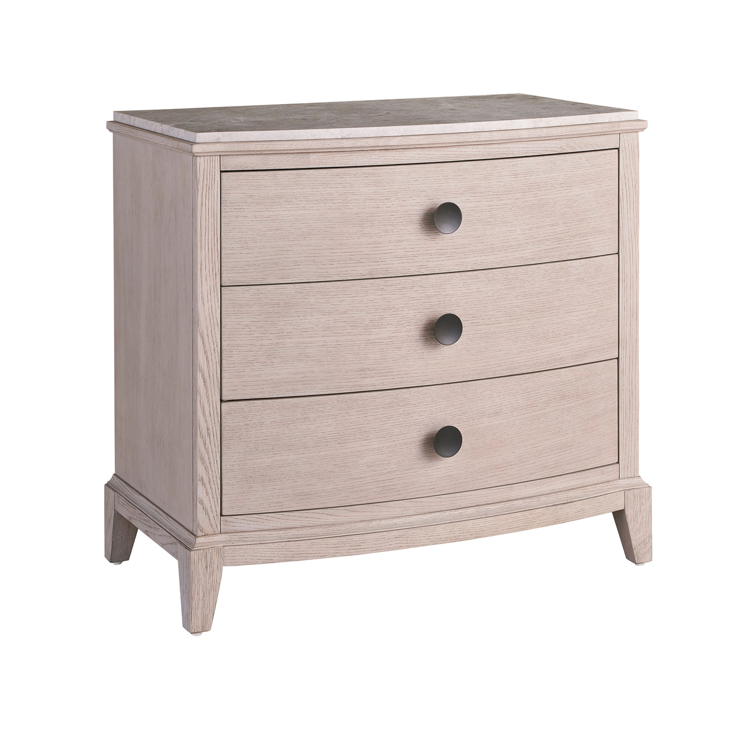 Coalesce Three Drawer Nightstand - Transitional - Nightstands And ...