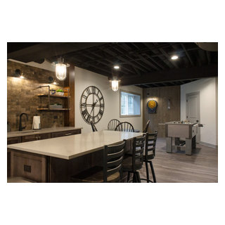 Moody Industrial Basement in Palatine - Industrial - Basement - Chicago ...