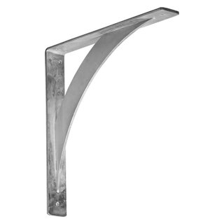 2"x20"x20" Legacy Steel Bracket, Hammered Black, 2Wx14"Dx14"H ...