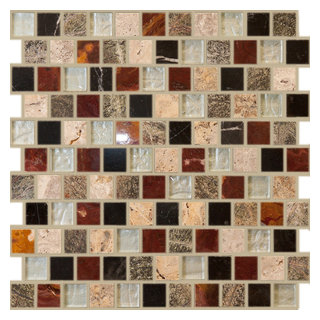Offset Imagination Mosaic, Lavish, Sample - Contemporary - Mosaic Tile ...