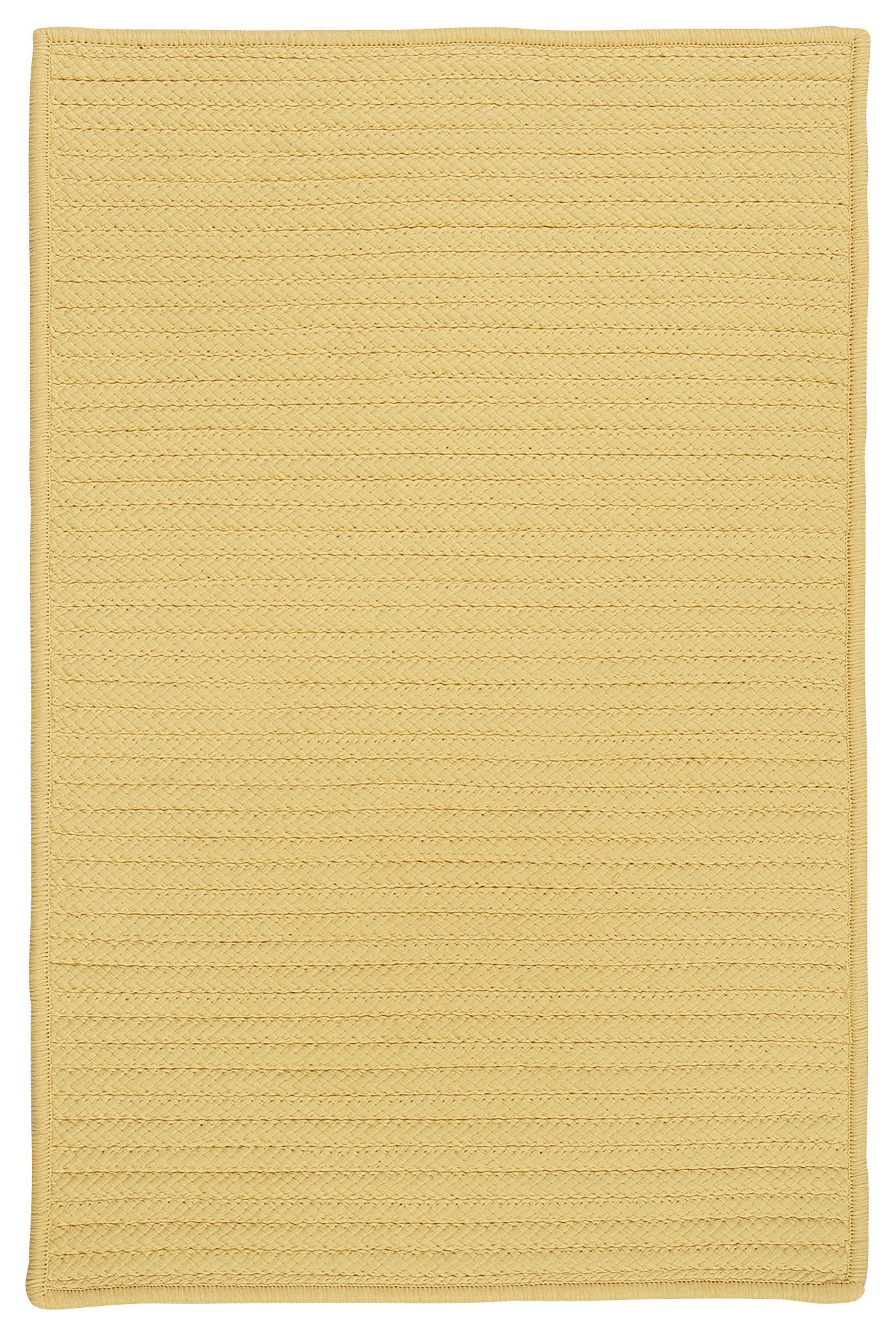 Colonial Mills Simply Home Solid H833 Pale Banana Area Rugs, 10x10 ...