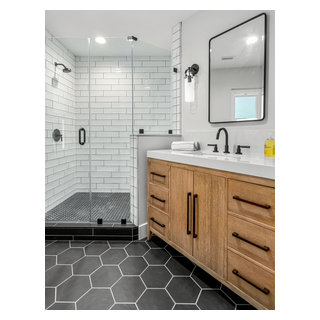Tustin Transformation - Farmhouse - Bathroom - Orange County - by k ...