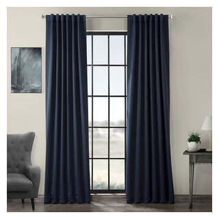 Eclipse Room Darkening Curtain, Set of 2, 50"x108" - Transitional ...