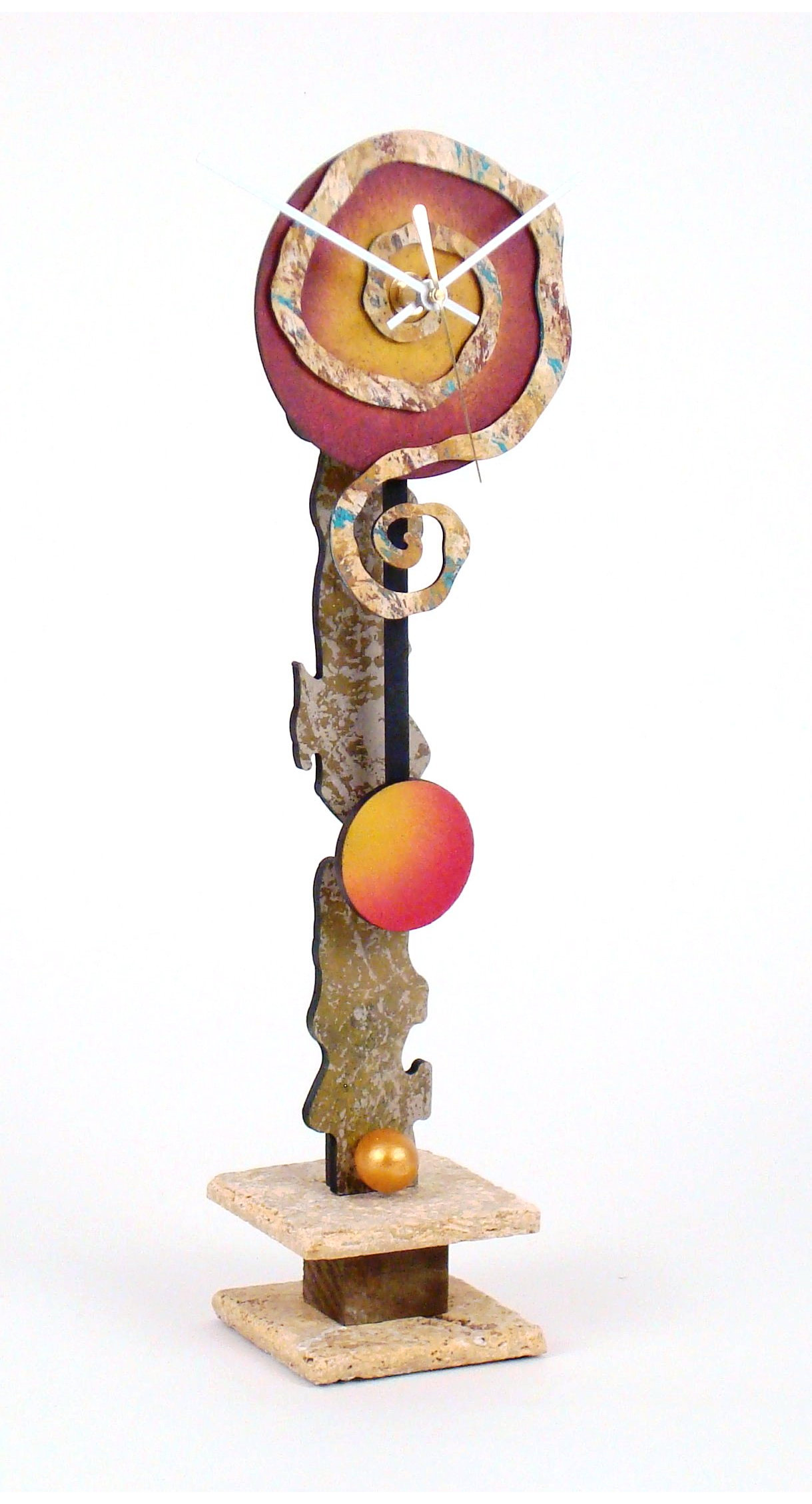 Type A Table Clock - Contemporary - Desk And Mantel Clocks - by david ...