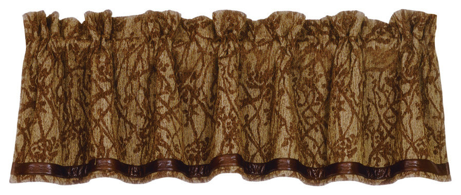 Highland Lodge Valance, 84x18, 84X18X0.2 - Rustic - Valances - by HiEnd ...