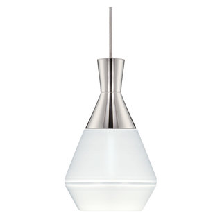 Tempest LED Pendant With White Opal Glass - Contemporary - Pendant ...