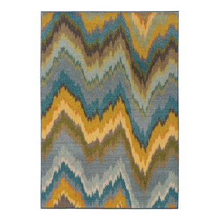 Oriental Weavers Sphinx Kaleidoscope Multicolor Casual Rug, 9'9"X12'2 ...