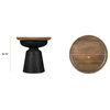 Poly and Bark Adora Side Table - Industrial - Side Tables And End Tables - by Edgemod Furniture ...