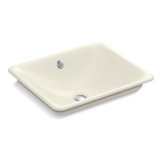 Kohler Iron Plains Wading Pool Rectangular Bathroom Sink - Contemporary ...