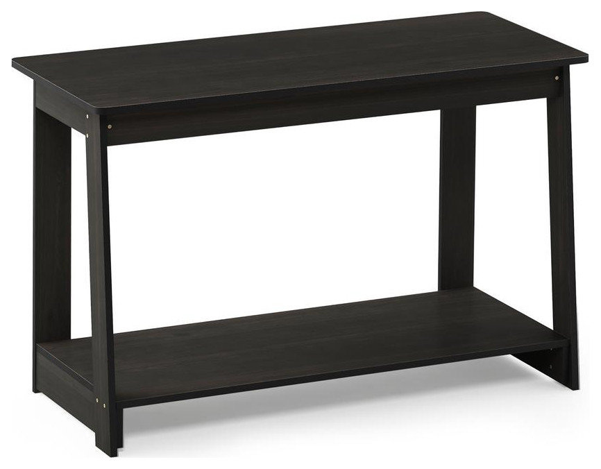 Furinno Beginning TV Stand, Espresso - Transitional - Entertainment ...