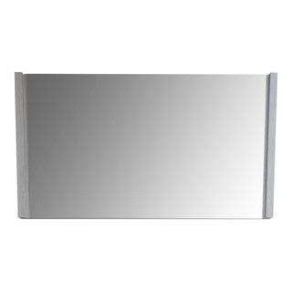 Wood Frame Mirror - Transitional - Bathroom Mirrors - by Bellaterra ...