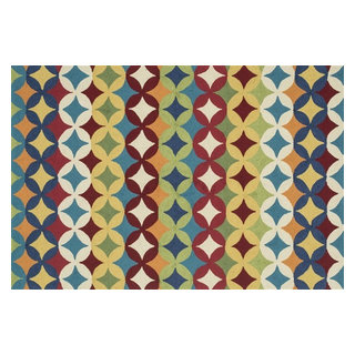 Loloi Summerton Multi Rug 7'6"x9'6", 2'3"x3'9" - Contemporary - Area ...