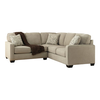 Signature Design by Ashley Alenya 2-Piece Sofa Sectional in Quartz ...