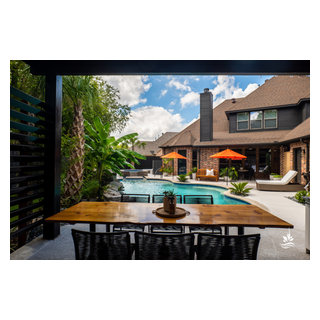 Tropical Rainforest - Asian - Pool - Dallas - by Selah Pools & Spas | Houzz
