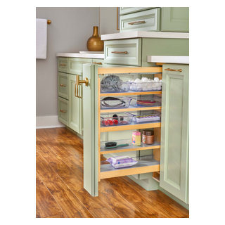 Wood Vanity Base Filler Pull Out Organizer for New Vanity Applications ...