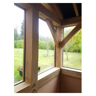 Oak Frame Lean To Porch 2 - Traditional - Entry - Oxfordshire - by ...