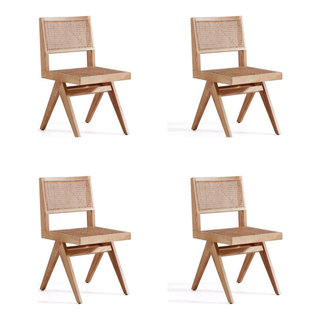 Manhattan Comfort Hamlet Dining Chair, Set of 4 - Tropical - Dining ...