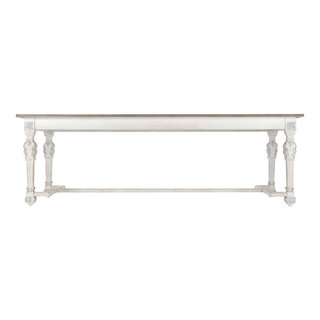 San Francisco Dining Table, White - French Country - Dining Tables - by ...