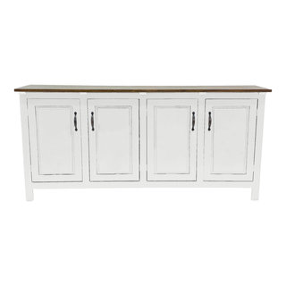 80" Modern Sideboard Buffet - Transitional - Buffets And Sideboards ...