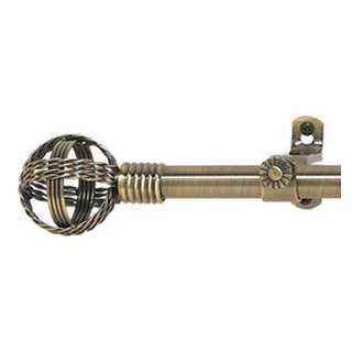 Traditional Elegance Decorative Rod & Finial Celestial 66-120", 66 ...