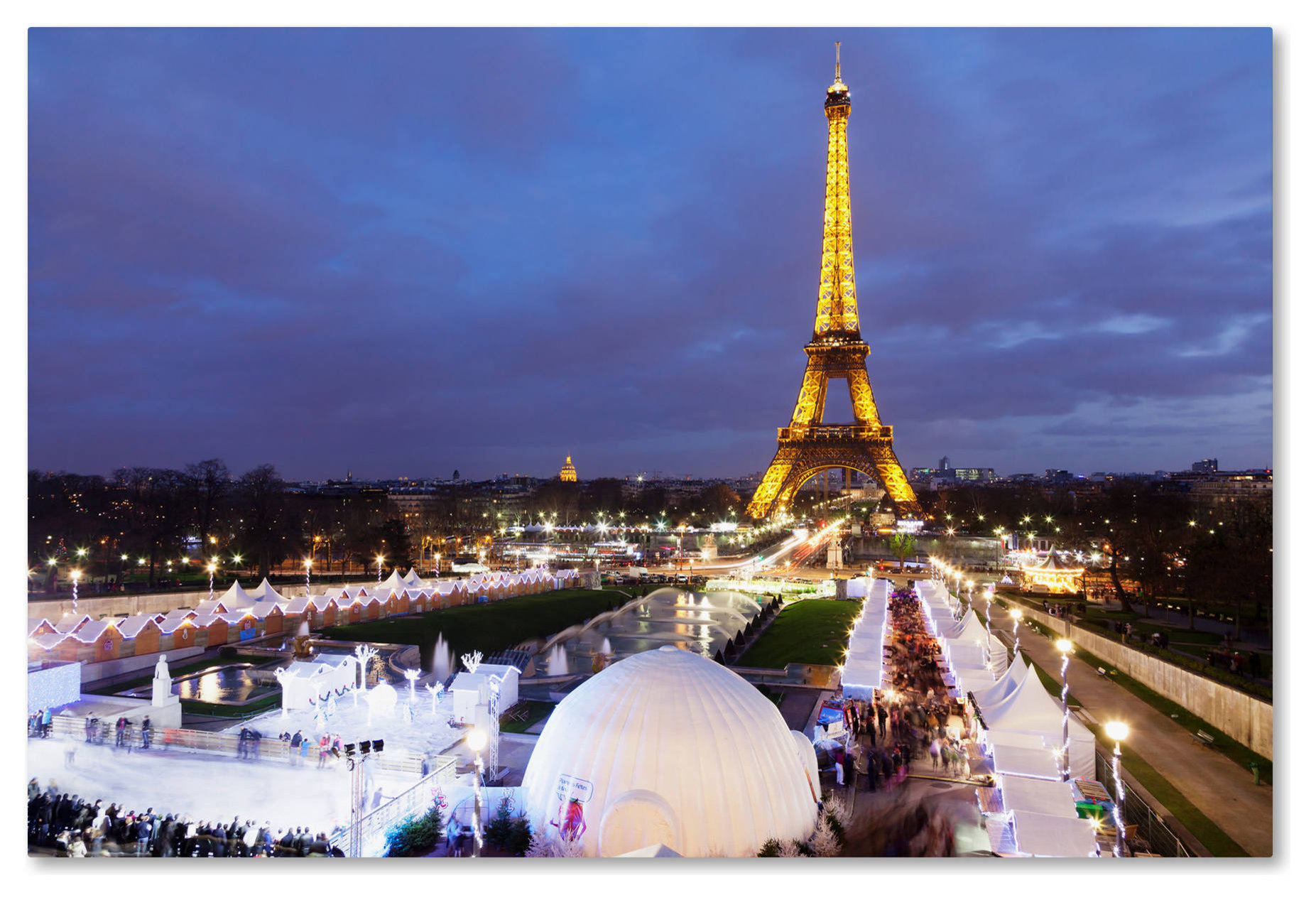 "Eiffel Tower 1" by Robert Harding Picture Library, Canvas Art, 12"x19 ...