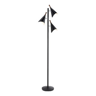 Draper Tree Lamp - Midcentury - Floor Lamps - by Buildcom | Houzz