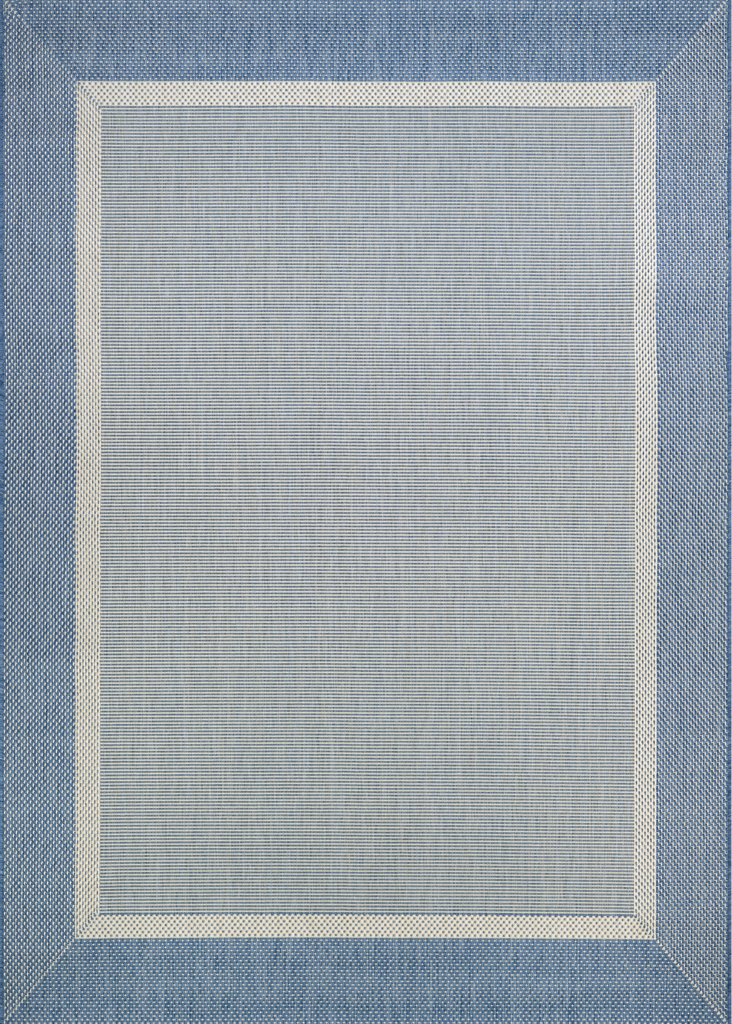 Couristan Recife Stria Texture Champagne-Blue Runner Rug 2'3"x11'9 ...