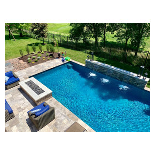 Shadow Ridge - Modern - Pool - Omaha - by Elite Landscaping Omaha | Houzz