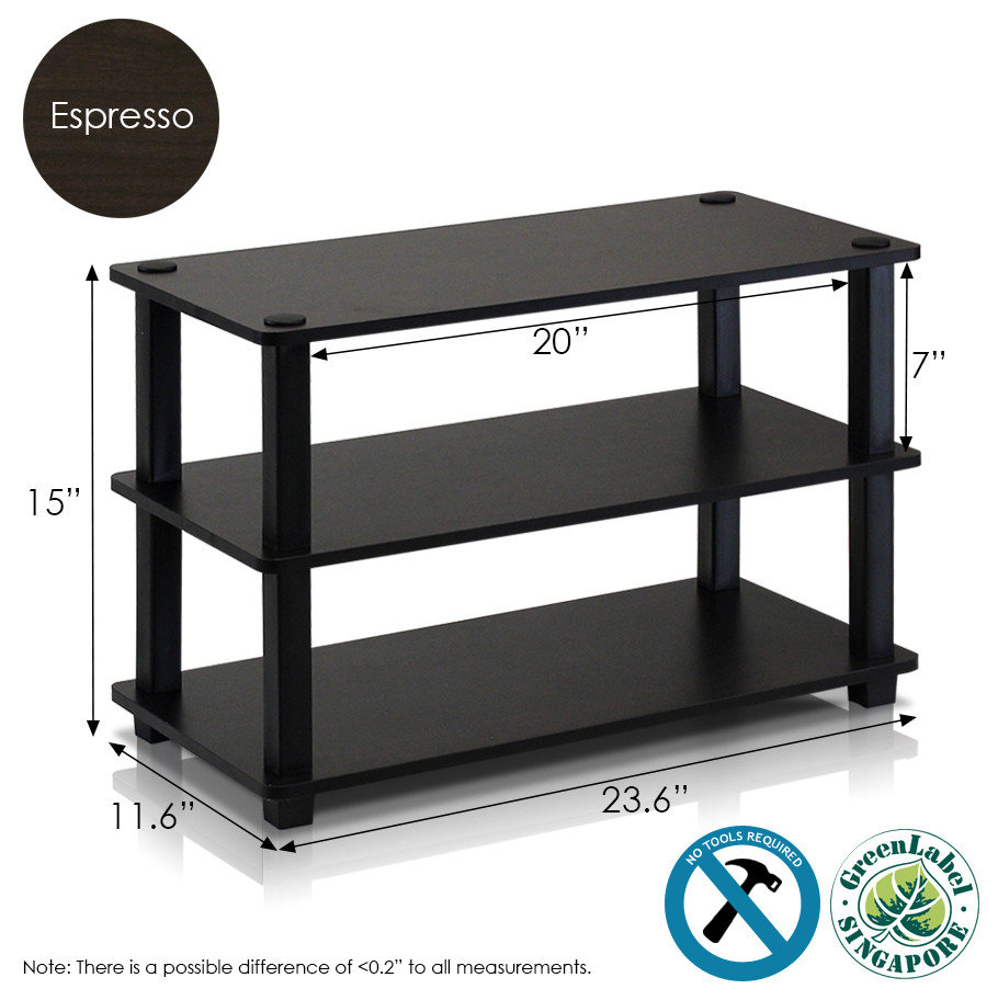 Turn-S-Tube 3-Tier Shoe Rack - Transitional - Shoe Storage - by Bison ...