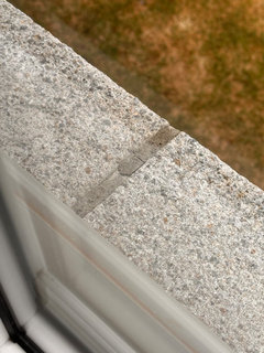Cracking window sill mortar - help! | Houzz Forum
