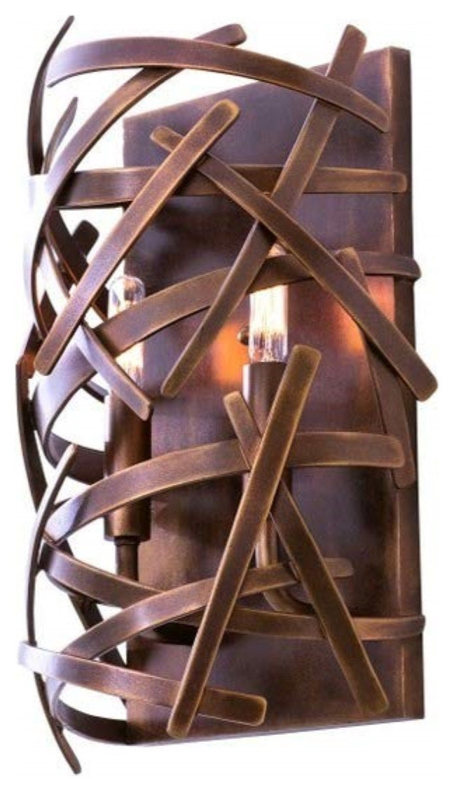Kalco Ambassador 2 Light Sconce - Industrial - Wall Sconces - by ...