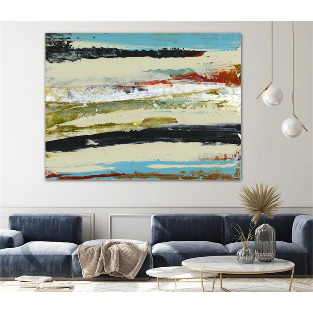 Giant Art 72x54 Deconstructed View I Fine Art Giant Canvas Print in ...