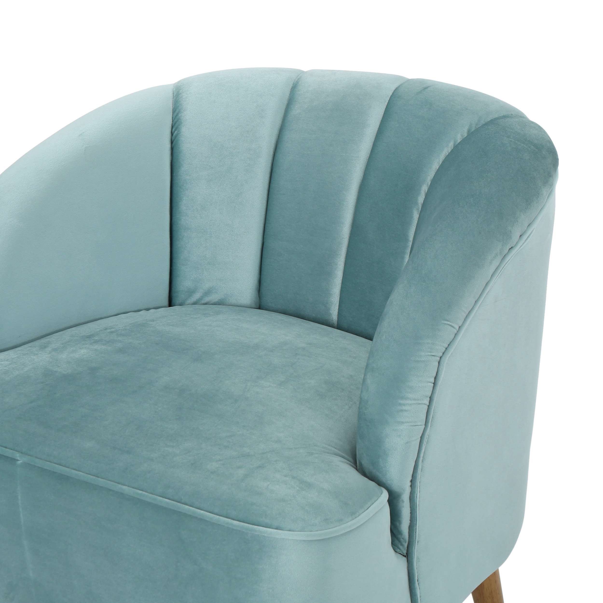 GDF Studio Scarlett Modern New Velvet Club Chair - Midcentury ...