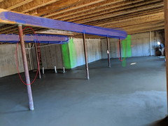 Basement lally columns