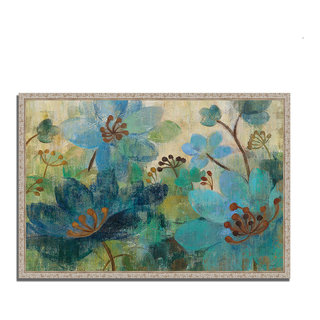 "Peacock Garden" By Silvia Vassileva, Giclee Print On Canvas, Ready To Hang - Contemporary ...