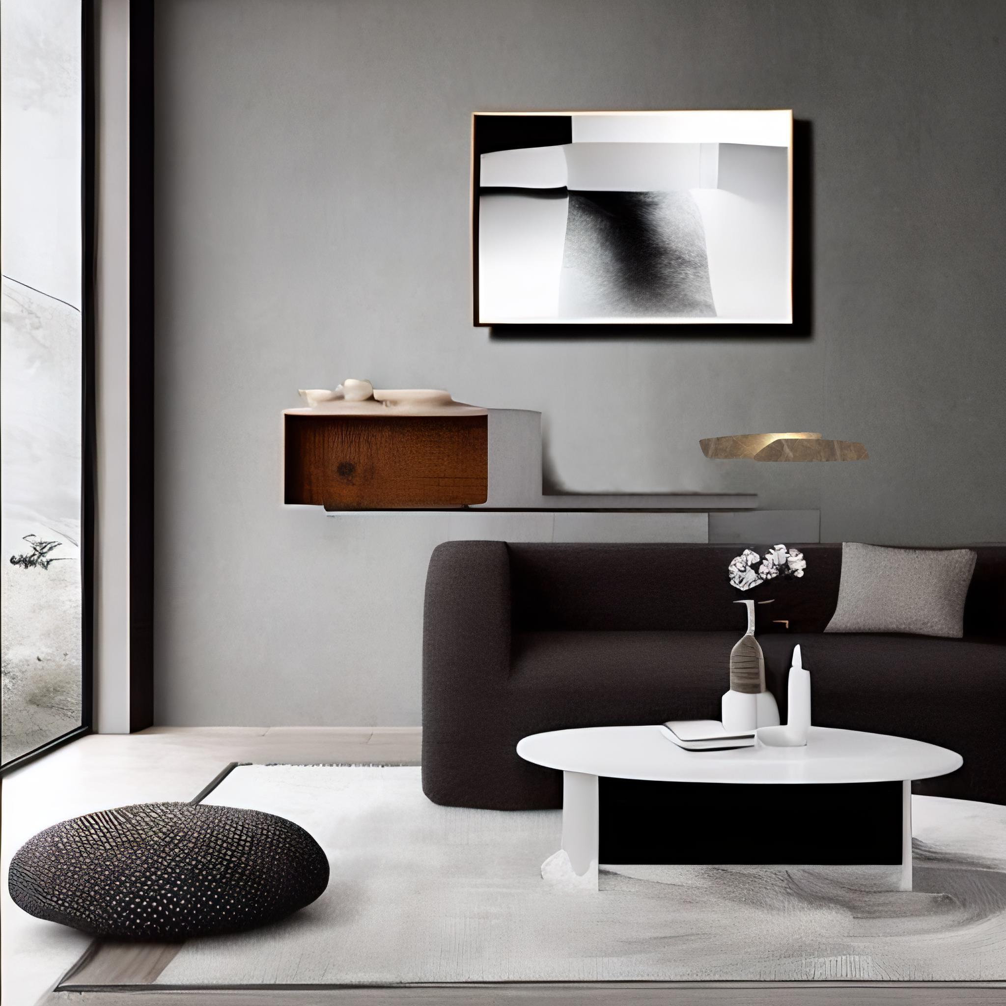 Minimalistic LED Marble Wall Lamp in American Style, Living Room ...