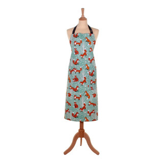 Foraging Fox Cotton Apron - Contemporary - Aprons - by Ulster Weavers ...