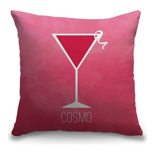 "Cosmo" Outdoor Pillow, 20" x 20" - Contemporary - Outdoor Cushions And ...