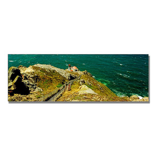 'Lighthouse' Canvas Art by Preston, 16" x 47" - Beach Style - Prints ...
