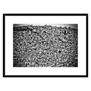 "Favela Village In El Alto, La Paz, Bolivia" by Joel Alvarez, 26x20 ...