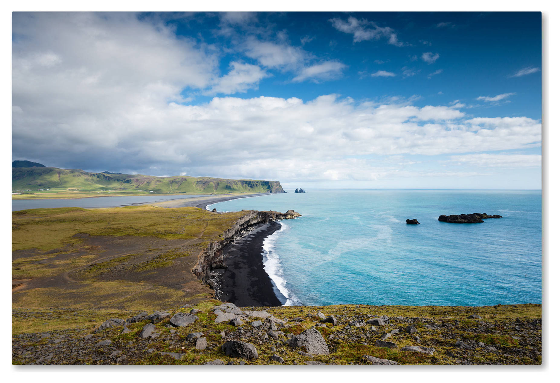 Philippe Sainte-Laudy 'Icelandic Landscape' Canvas Art, 47 x 30 - Beach ...