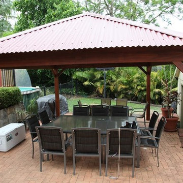 Gazebo With Colorbond Roof - Photos & Ideas | Houzz