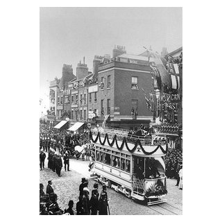 First Tramway, London, 20" x 30" - Traditional - Prints And Posters ...