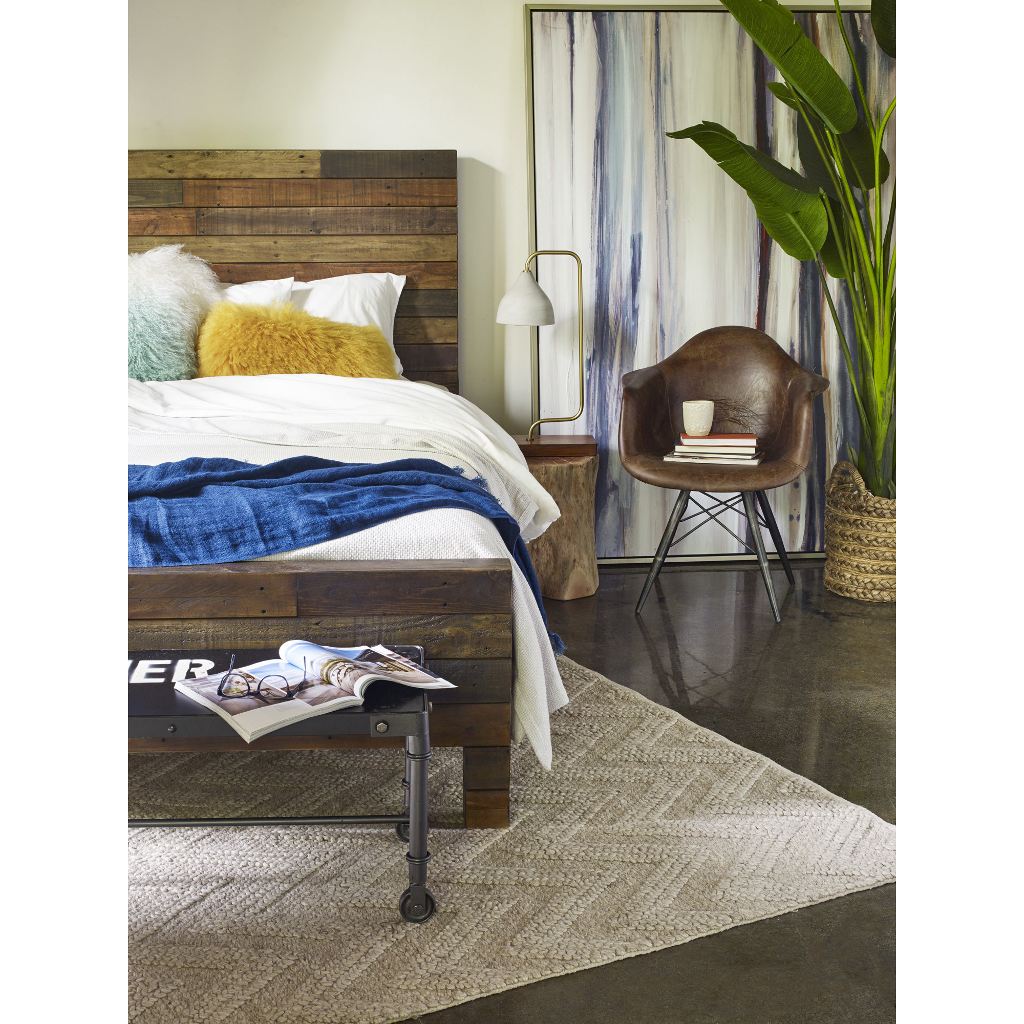 Color Swathe Wall Decor WithFrame Large - Contemporary - Paintings - by ...