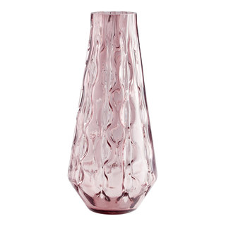 Geneva Vase, Blush Large - Contemporary - Vases - by Hudson Home Decor ...