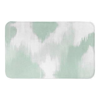 Green Splotches 21x34 Bath Mat, 21x34 - Contemporary - Bath Mats - by ...